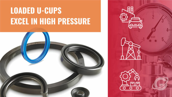 Loaded U-Cups Excel in High Pressure | Global O-Ring and Seal