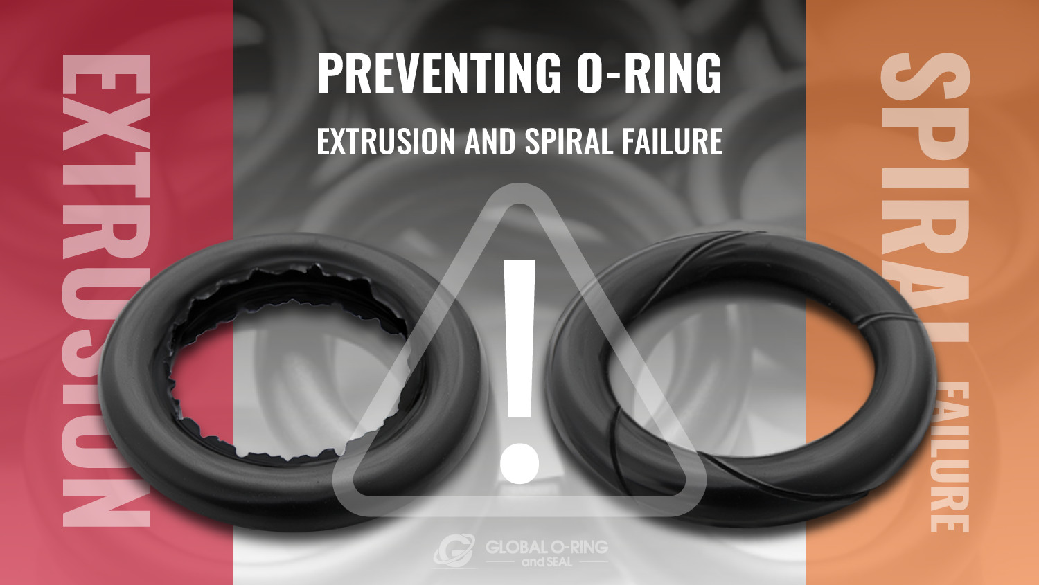 Preventing O-Ring Extrusion and Spiral Failure | Global O-Ring and Seal