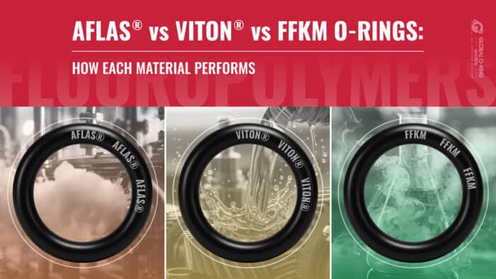 AFLAS® vs Viton® vs FFKM O-Ring Performance | Global O-Ring and Seal